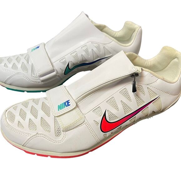 Nike | Shoes | Nikezoom Long Jump 4 White Ombre Track Shoes Womens 85 ...